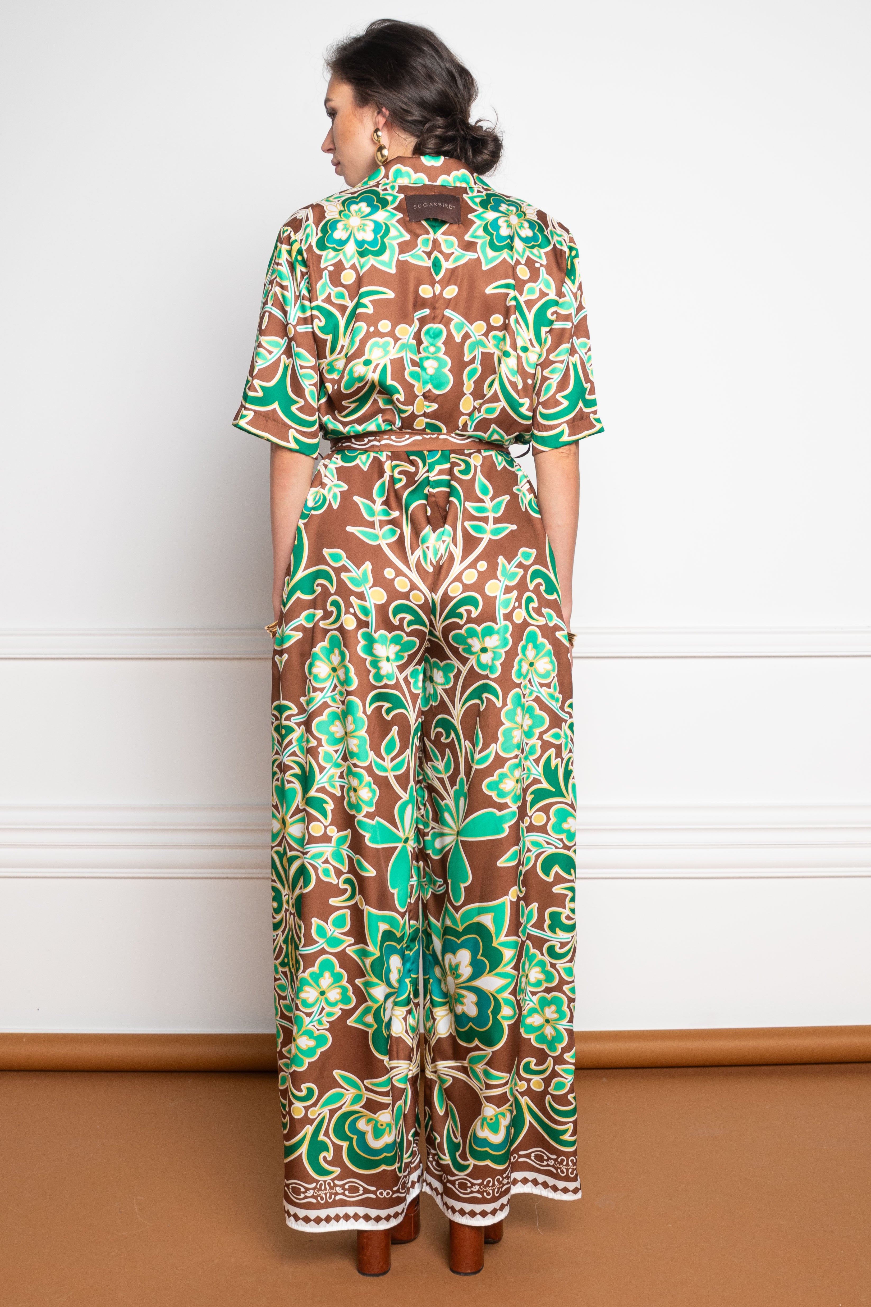 Virona Mahogany Porcelain jumpsuit – Sugarbird